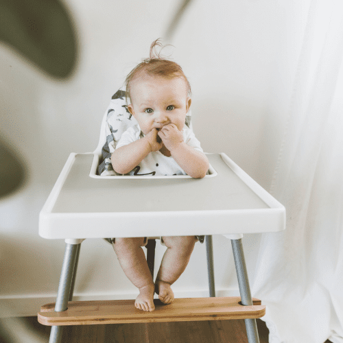 BLW High Chair Position for Feeding and Why Sitting Independently is ...