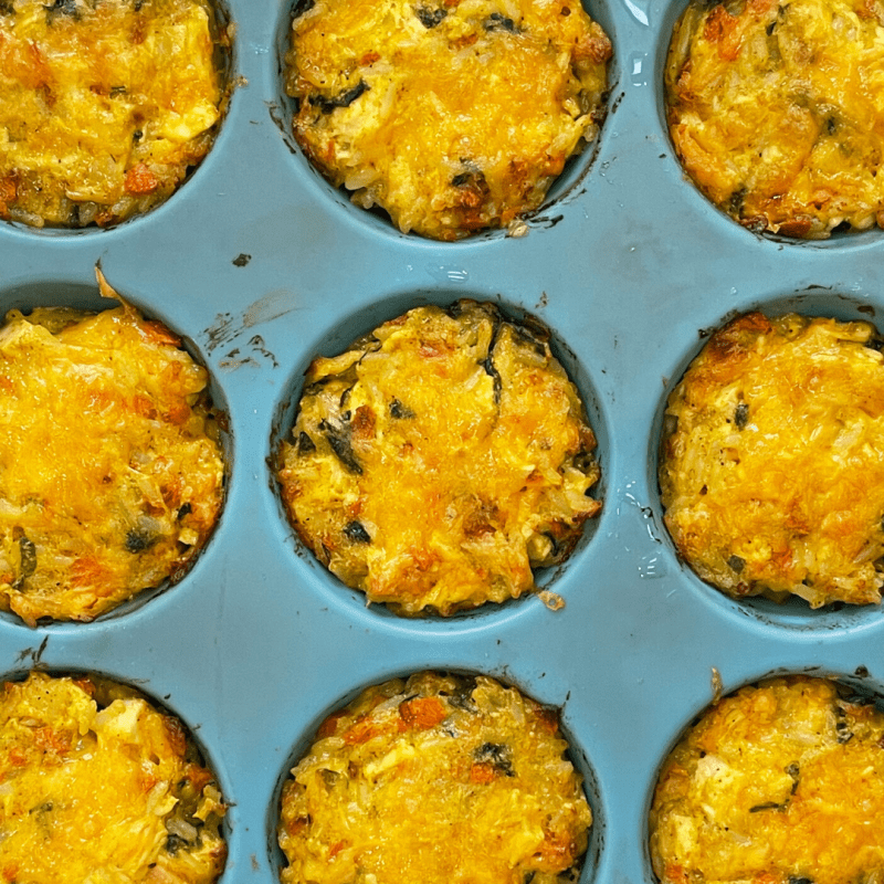 Chicken curry rice cups: an easy way to serve chicken curry for babies ...
