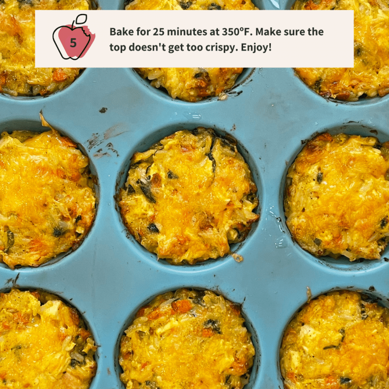 Chicken curry rice cups: an easy way to serve chicken curry for babies ...