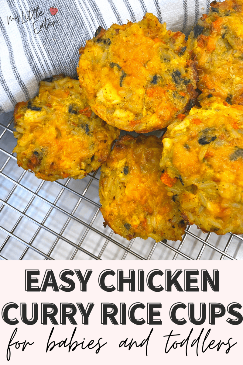 Chicken curry rice cups: an easy way to serve chicken curry for babies ...