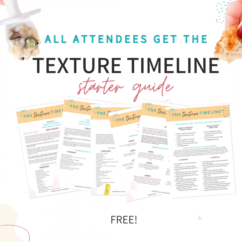 How to move your baby from purées to finger foods with the Texture ...