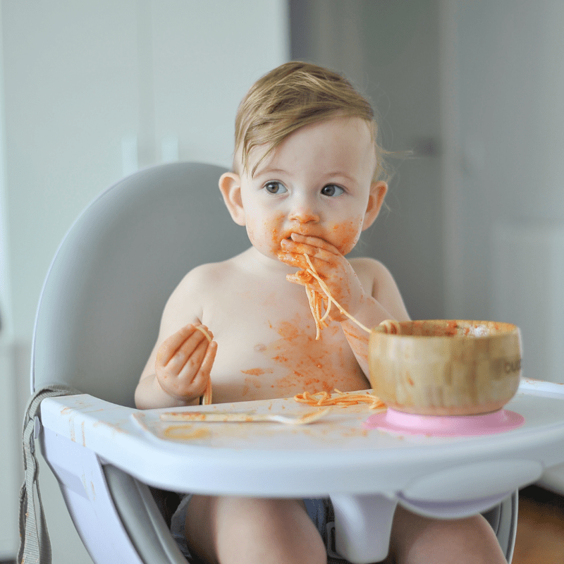 What to do when your baby spits out food - how to help your child chew ...