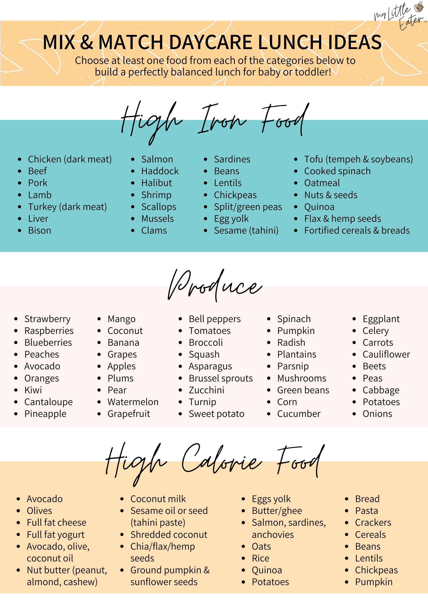 20+ easy and healthy daycare lunch ideas (for babies and toddlers) - My ...