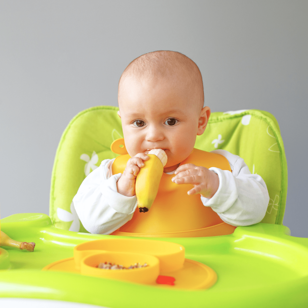 How to help your baby pick up slippery foods (baby led weaning hack ...