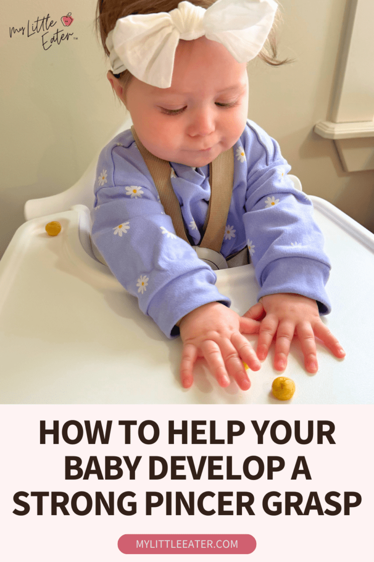 When do babies develop pincer grasp & how to help them practice