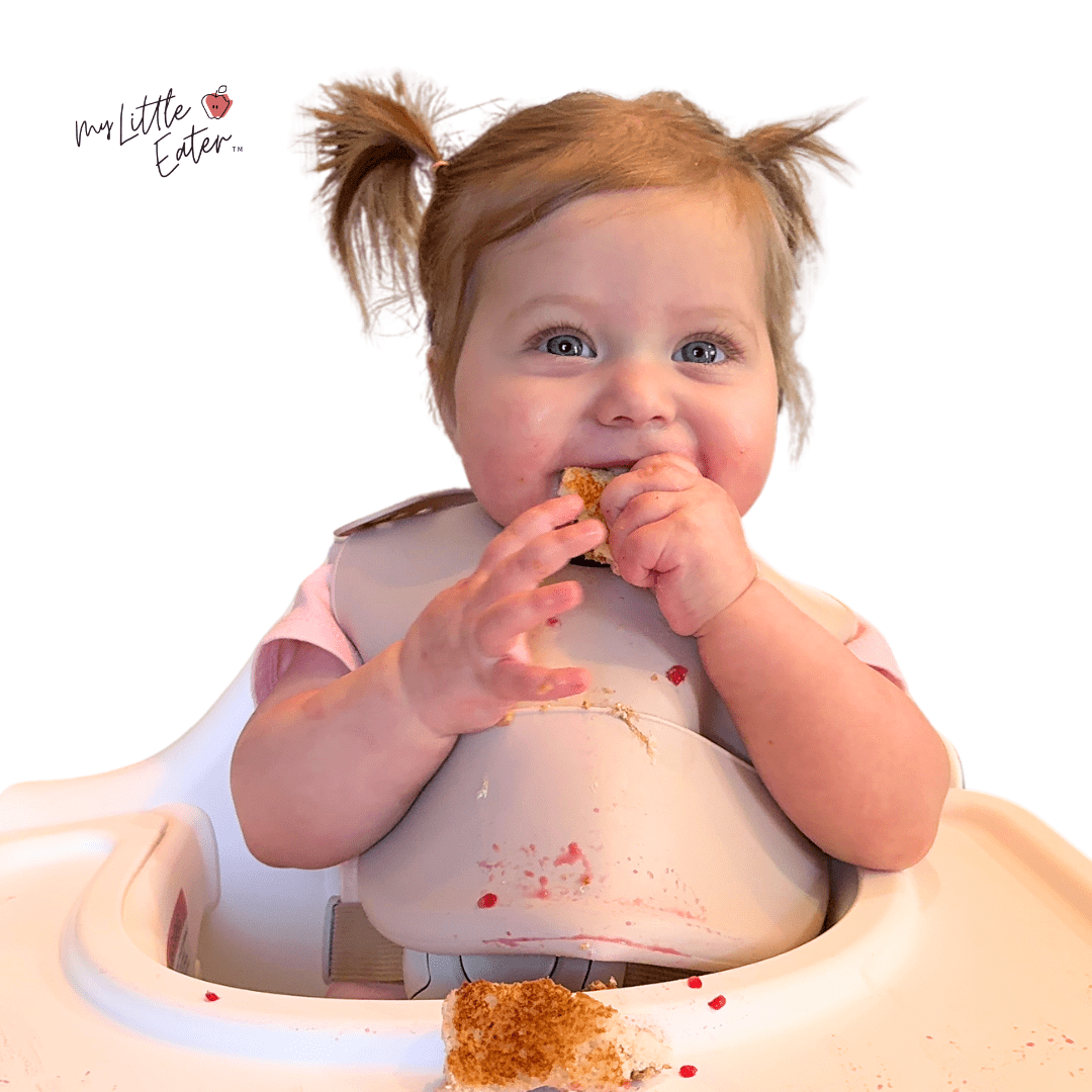 How to help a baby gagging on solids excessively - My Little Eater