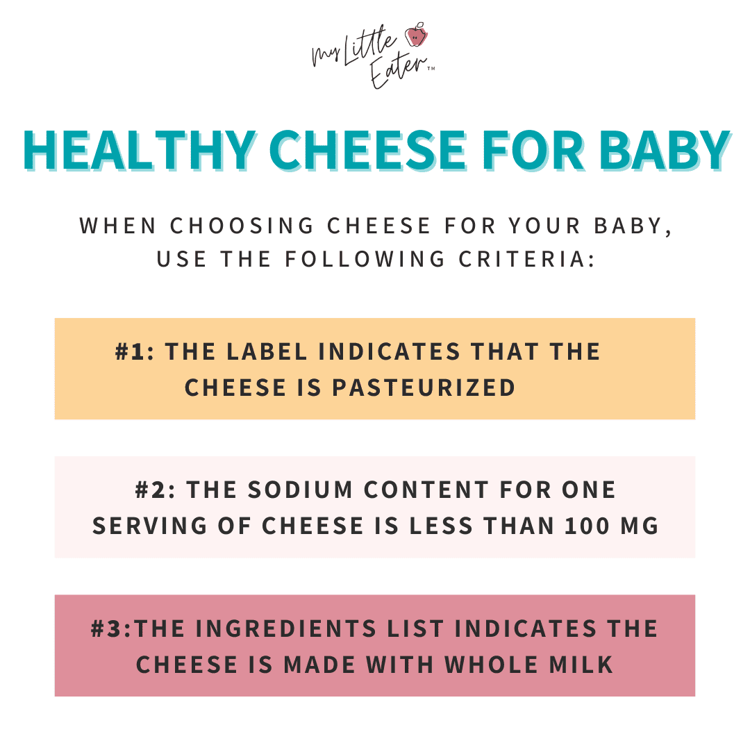 The best cheese for baby led weaning & how to safely serve it - My ...