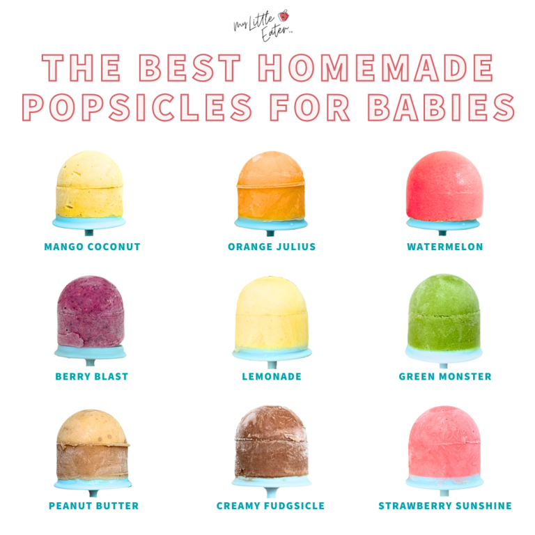 Popsicles for babies: How to serve them safely & 9 healthy recipes - My ...