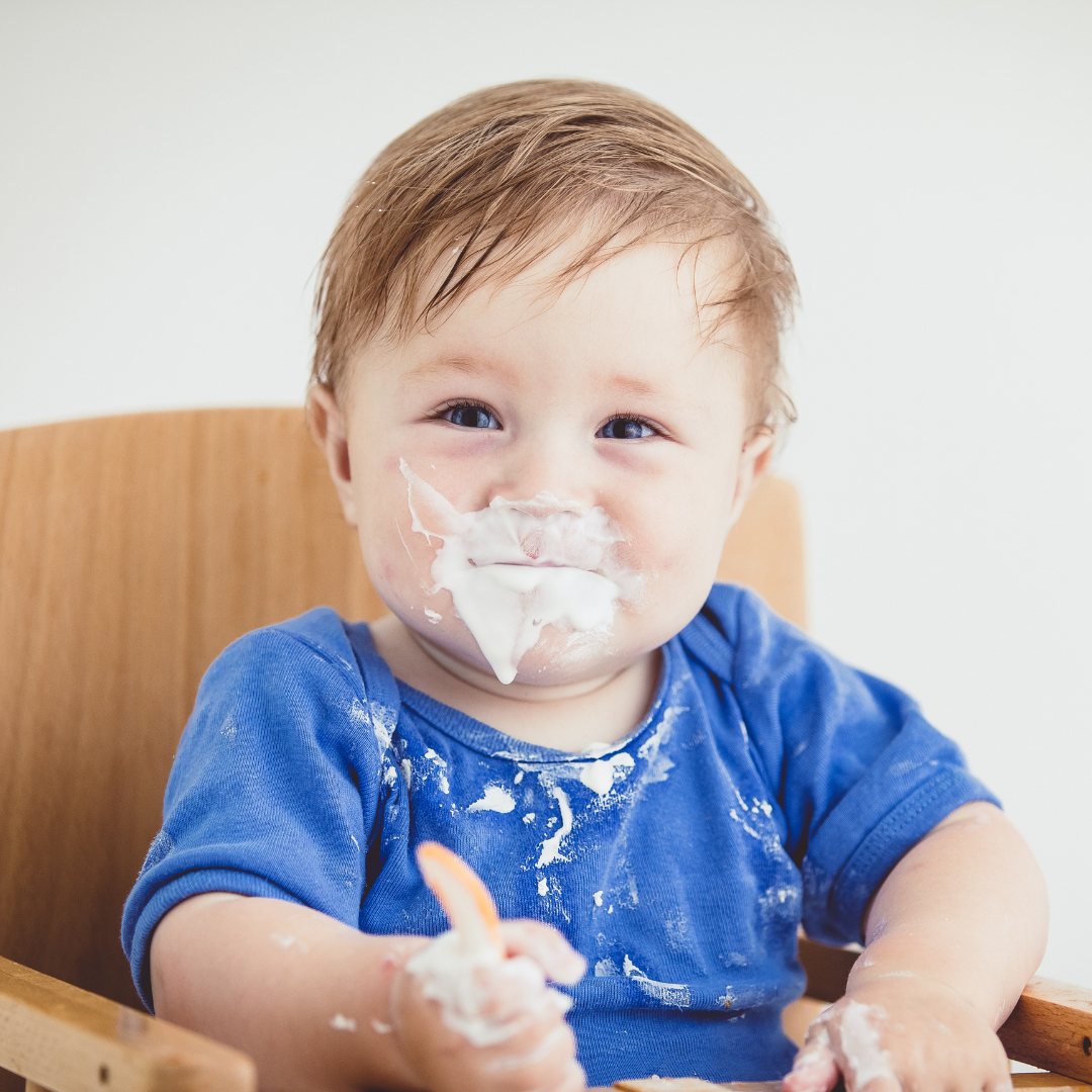 Sensory play with food: why you need to let your baby get messy & its ...