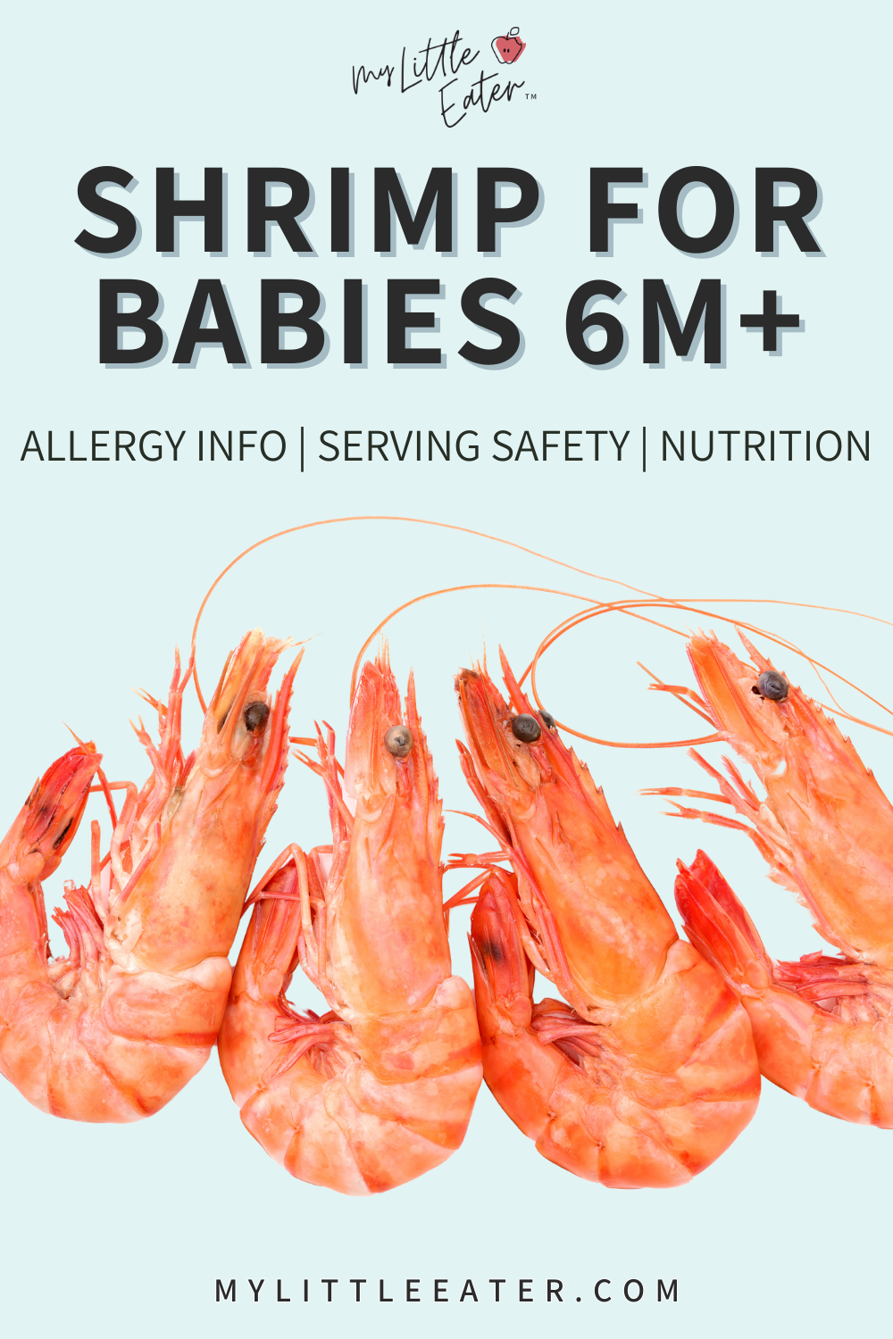 Shrimp for babies: how to serve it safely & allergen info you need to know