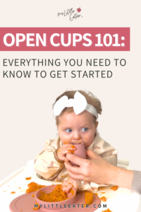 Open cups for babies: a comprehensive guide for new parents