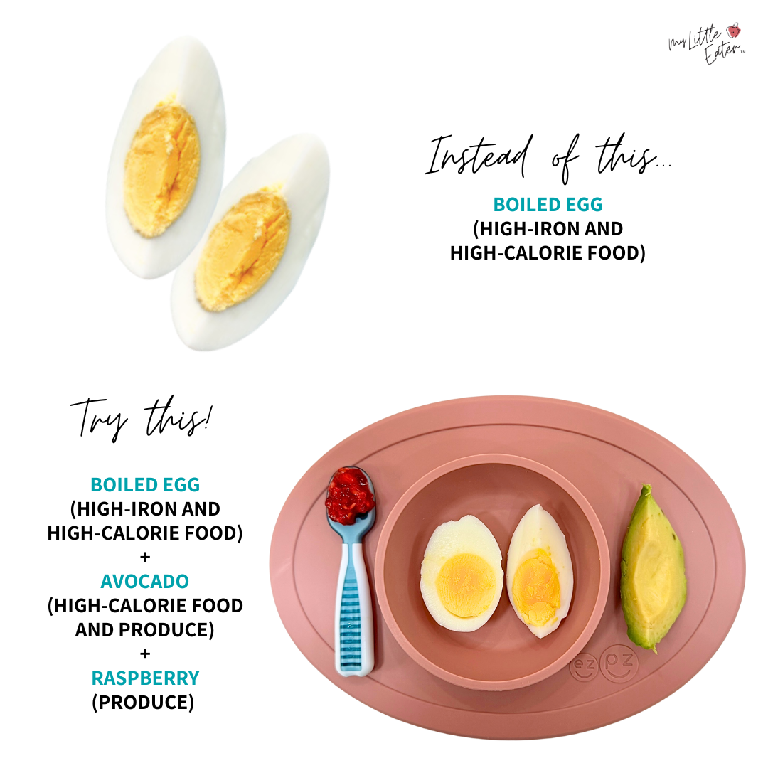 How to build a balanced plate for babies - My Little Eater
