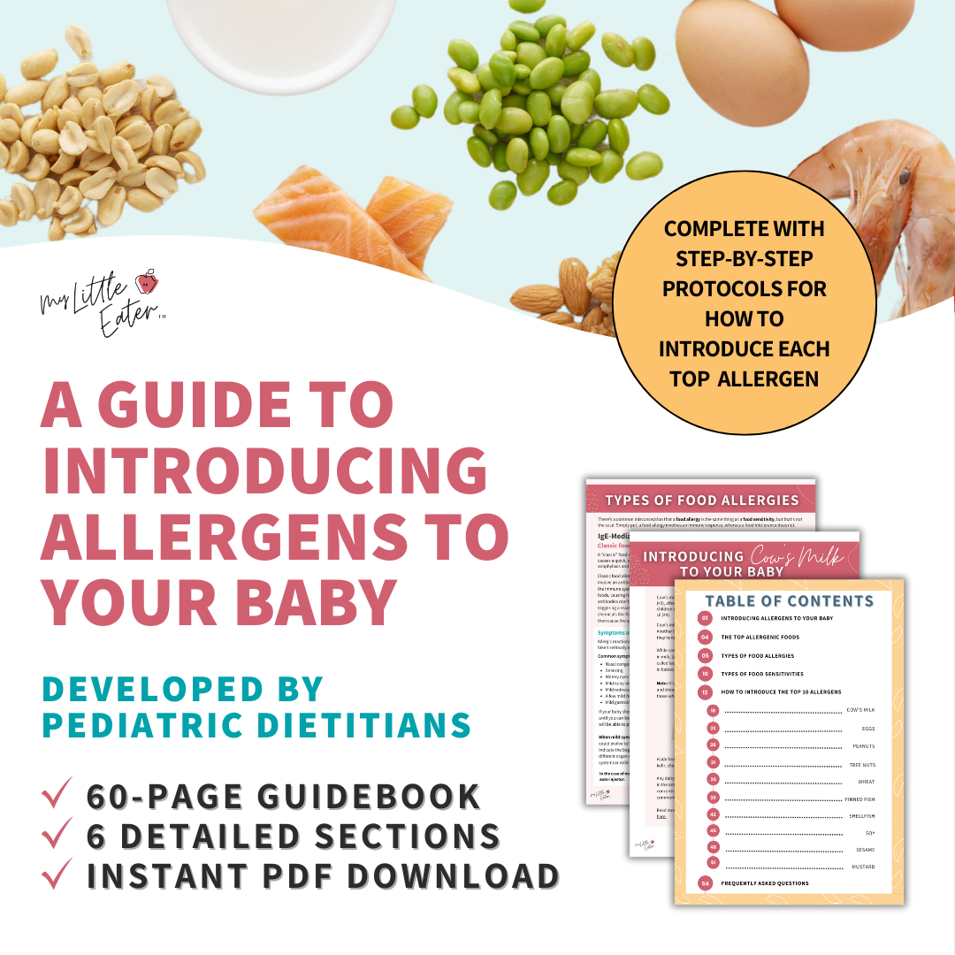 Safely introducing allergens to baby following evidence-based protocols ...