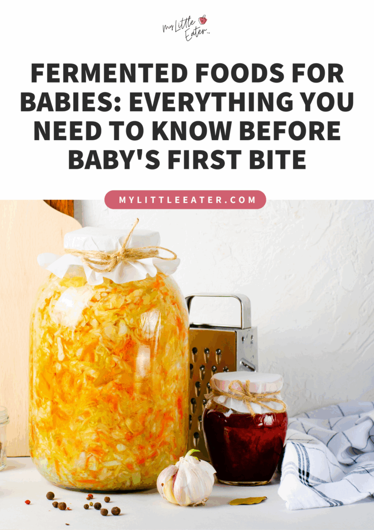 Fermented foods for babies: everything you need to know before baby's first bite