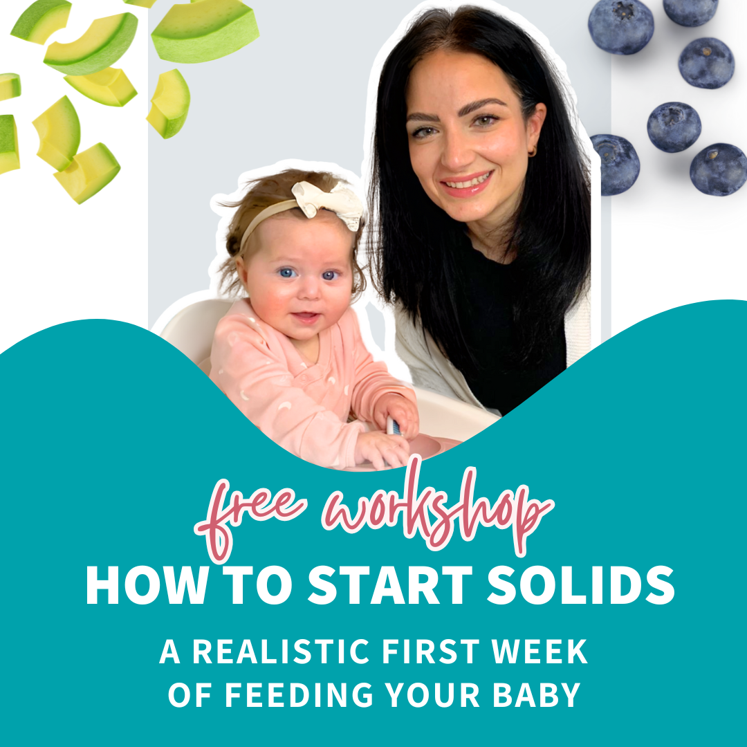 Starting Solids Freebie Guide Thank You Page - My Little Eater